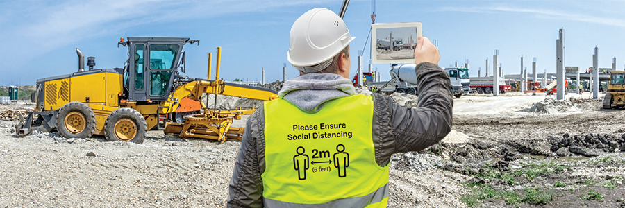Construction Safety Social Distancing Signage CIF Ireland