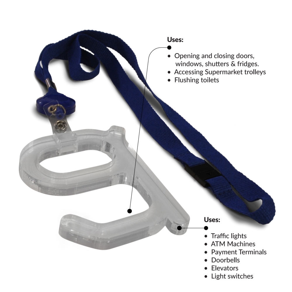 C19 Handle Aid Door Coronavirus Prevent The Spread