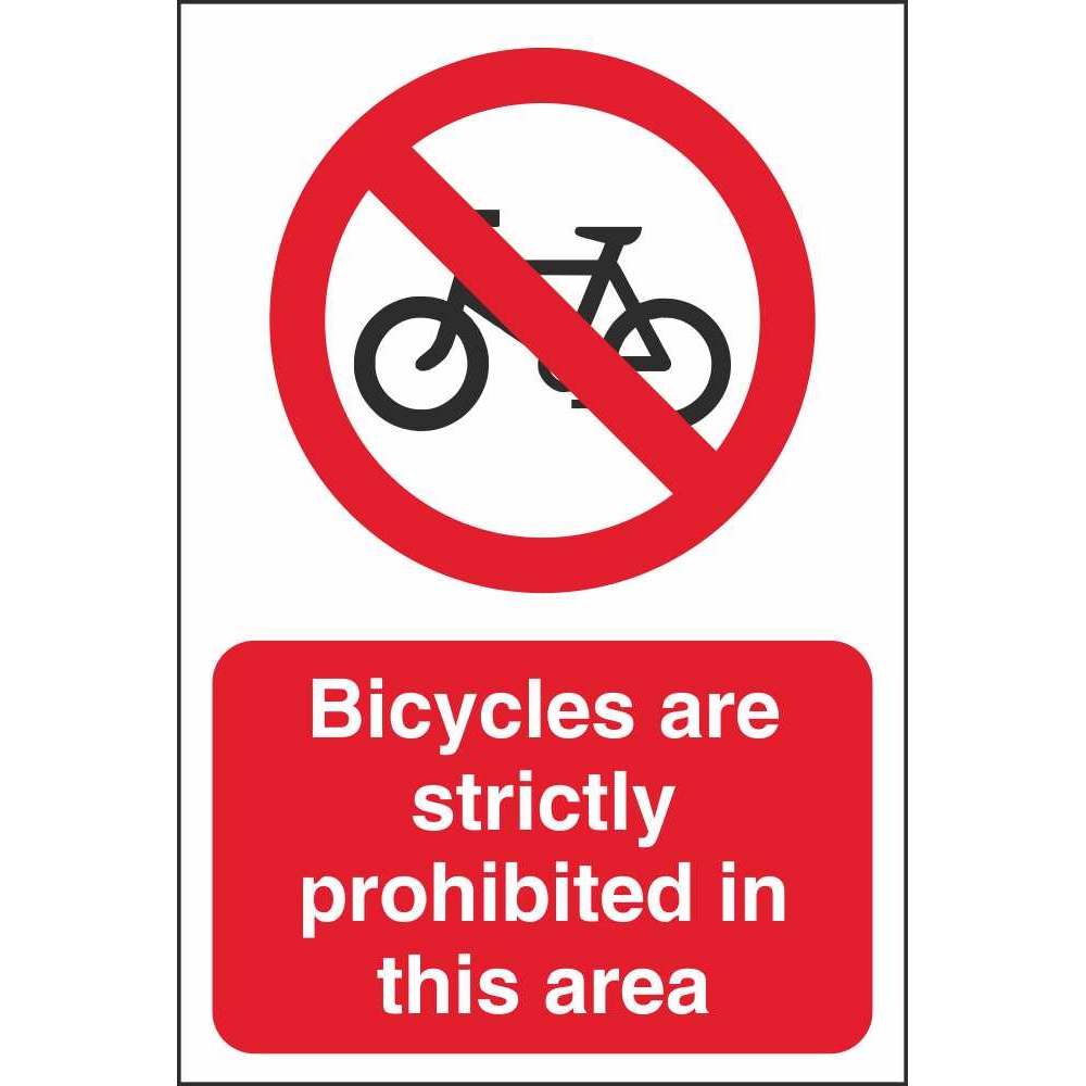 No Bicycles Prohibitory Signs | Community Safety Signs Ireland