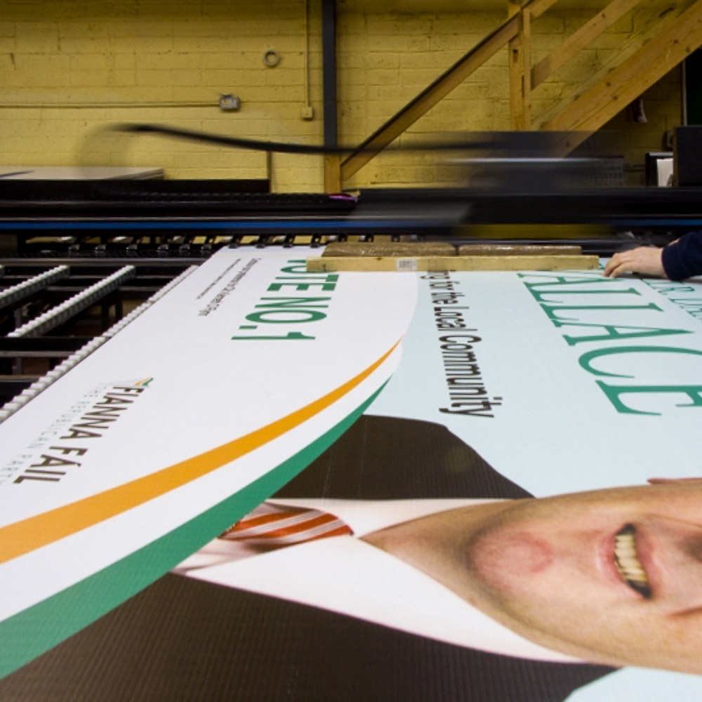 Election Signs & Posters Ireland | Pat Dennehy Signs Cork | Fast Delivery