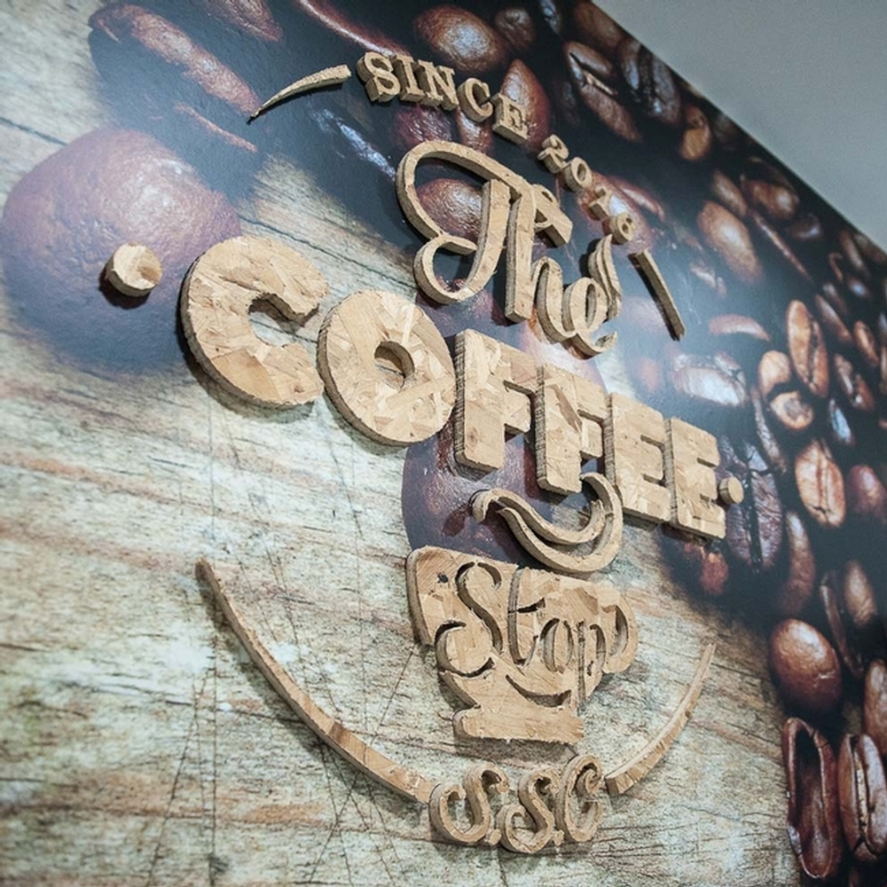 Cafeteria Wall Graphics, Canteen Wall Graphics - PD Signs