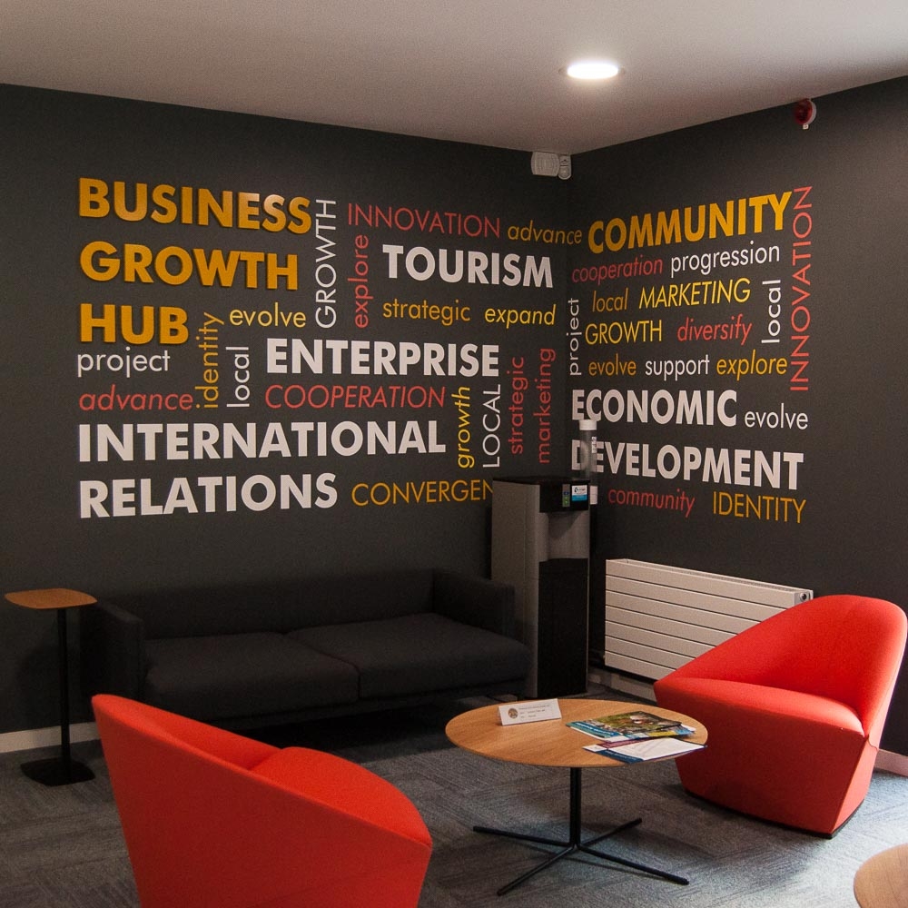 Office Wall Decals | Pat Dennehy Signs Cork | Print Company Ireland