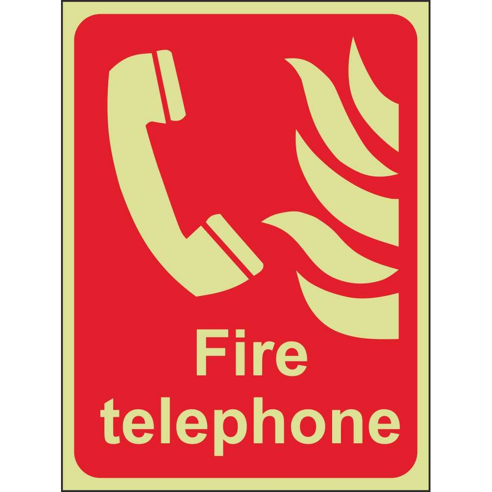 Fire Telephone Signs | Photoluminescent Fire Fighting Signs Ireland