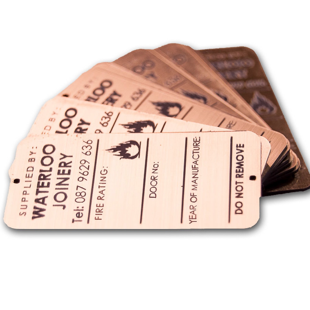 Inspection Tags | Laser Engraved Industrial Safety Tags Ireland