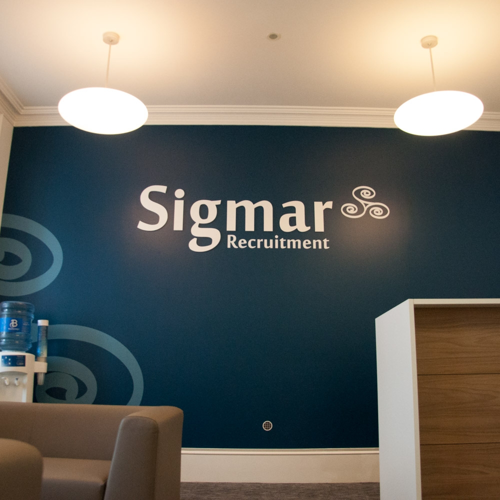 Office Wall Graphics for Branding, Creative Office Wall Ideas - PD Signs