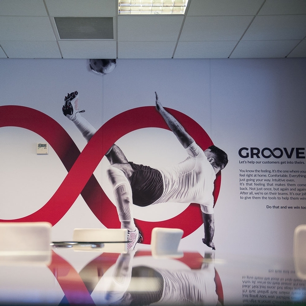 Office Wall Graphics for Branding, Creative Office Wall Ideas - PD Signs