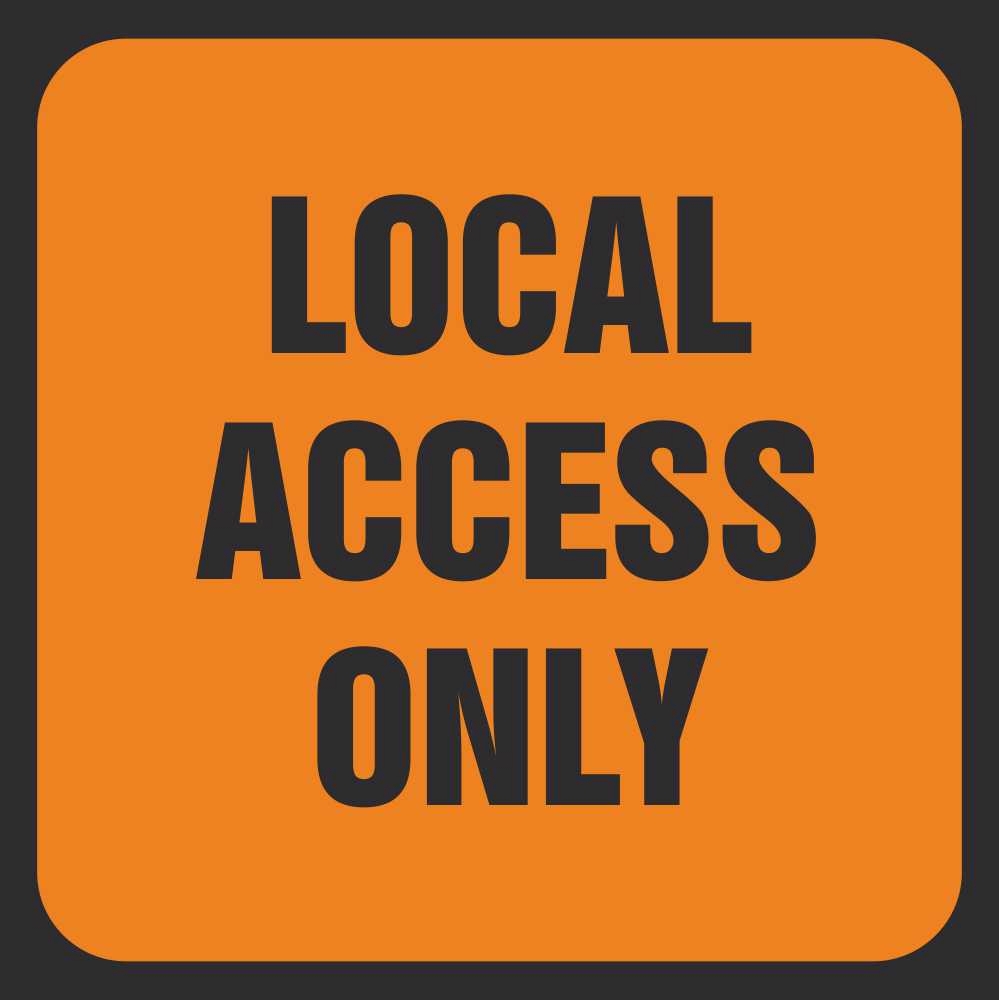Local Access Only Signs | Road Traffic Management Signs Ireland