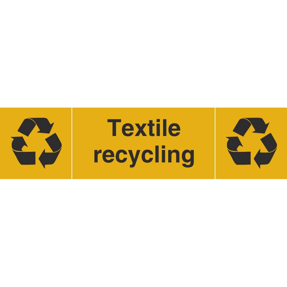 Textile Landscape Textile Waste Recycling Signs Ireland