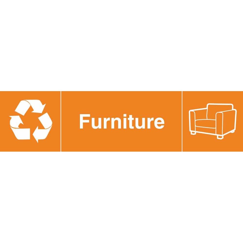 Furniture Landscape Waste Recycling Signs | Environmental Safety Signs