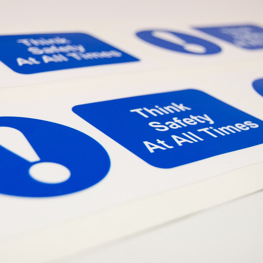 Safety Label Printing Custom Safety Labels ISO Safety Label Printer