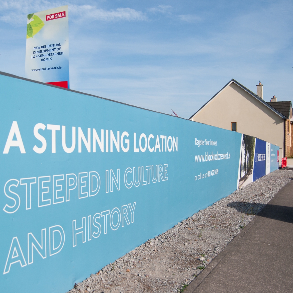 Development Site Hoarding | PD Signs Cork | Development Site Signs