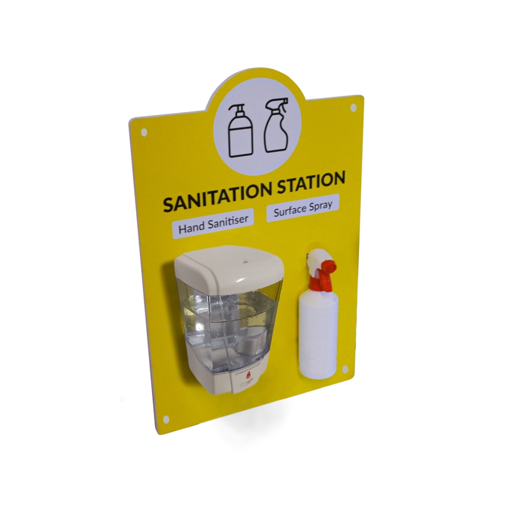 Wall Mounted Auto Sanitation Station Hygiene COVID-19