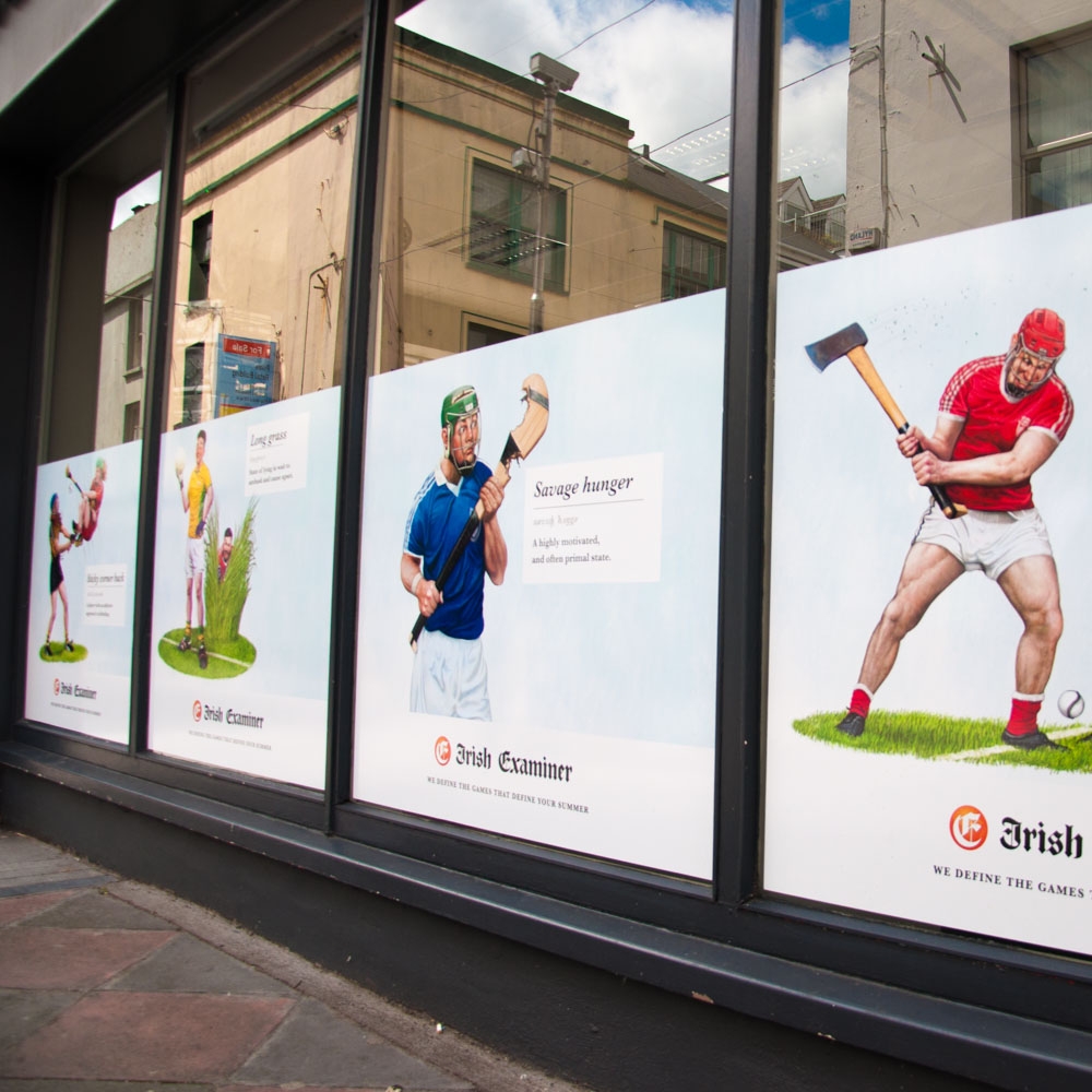 Window Wraps Window Graphics Decals Ireland