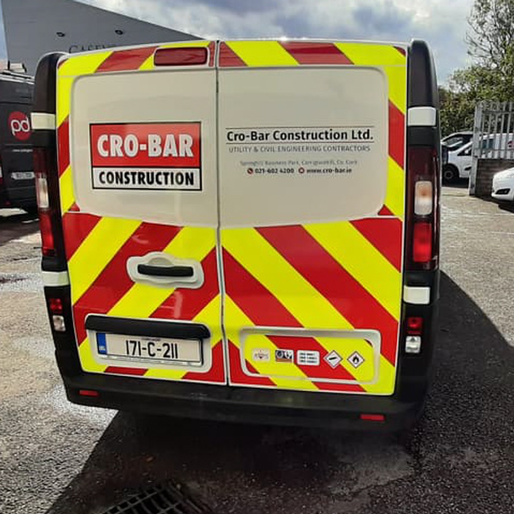 Vehicle Chevron Marking Kits | Pat Dennehy Signs Cork