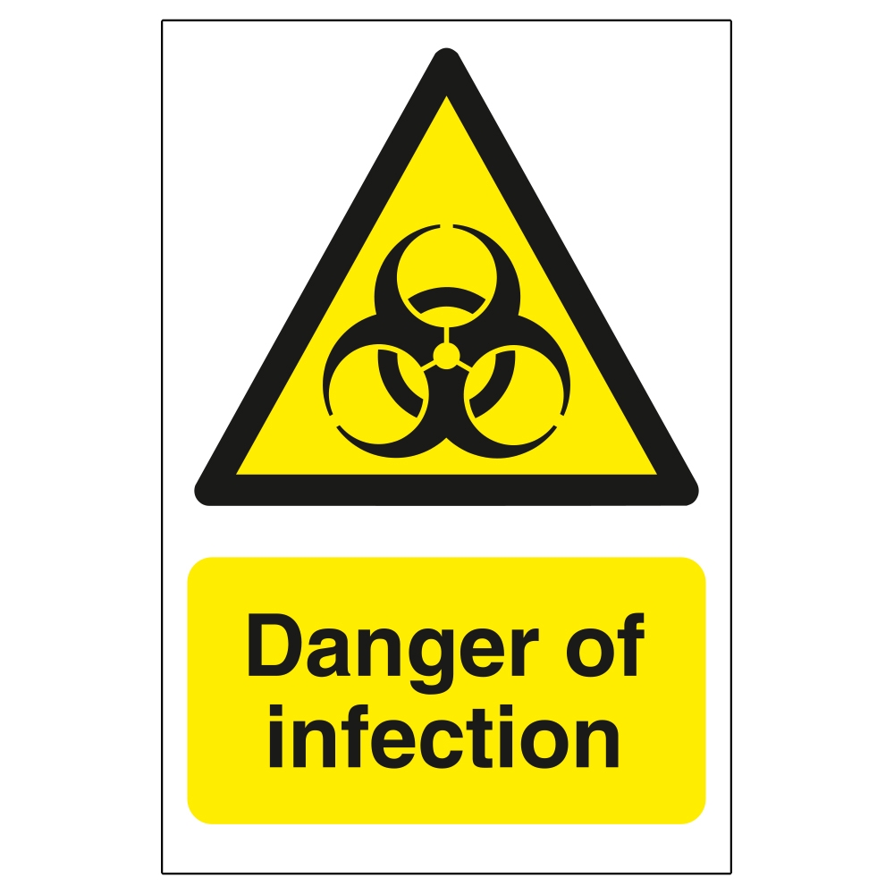 Danger Of Infection Sign Coronavirus Poster Printing Ireland