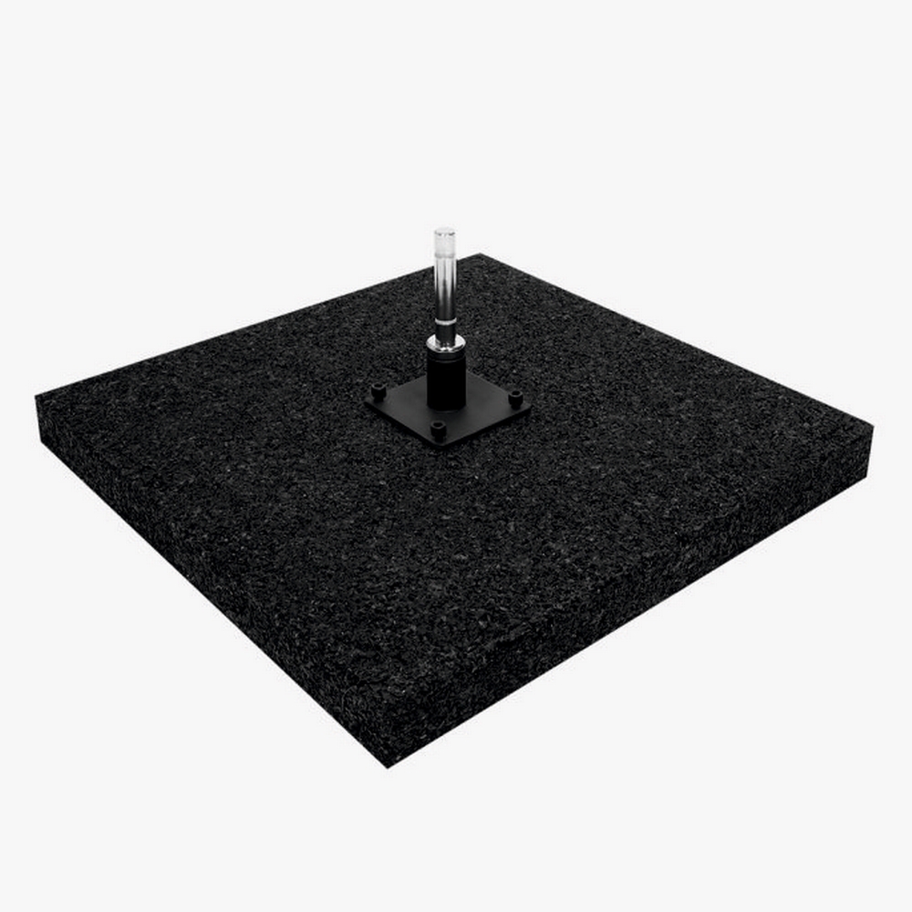 Square Rubber Base - 14kg