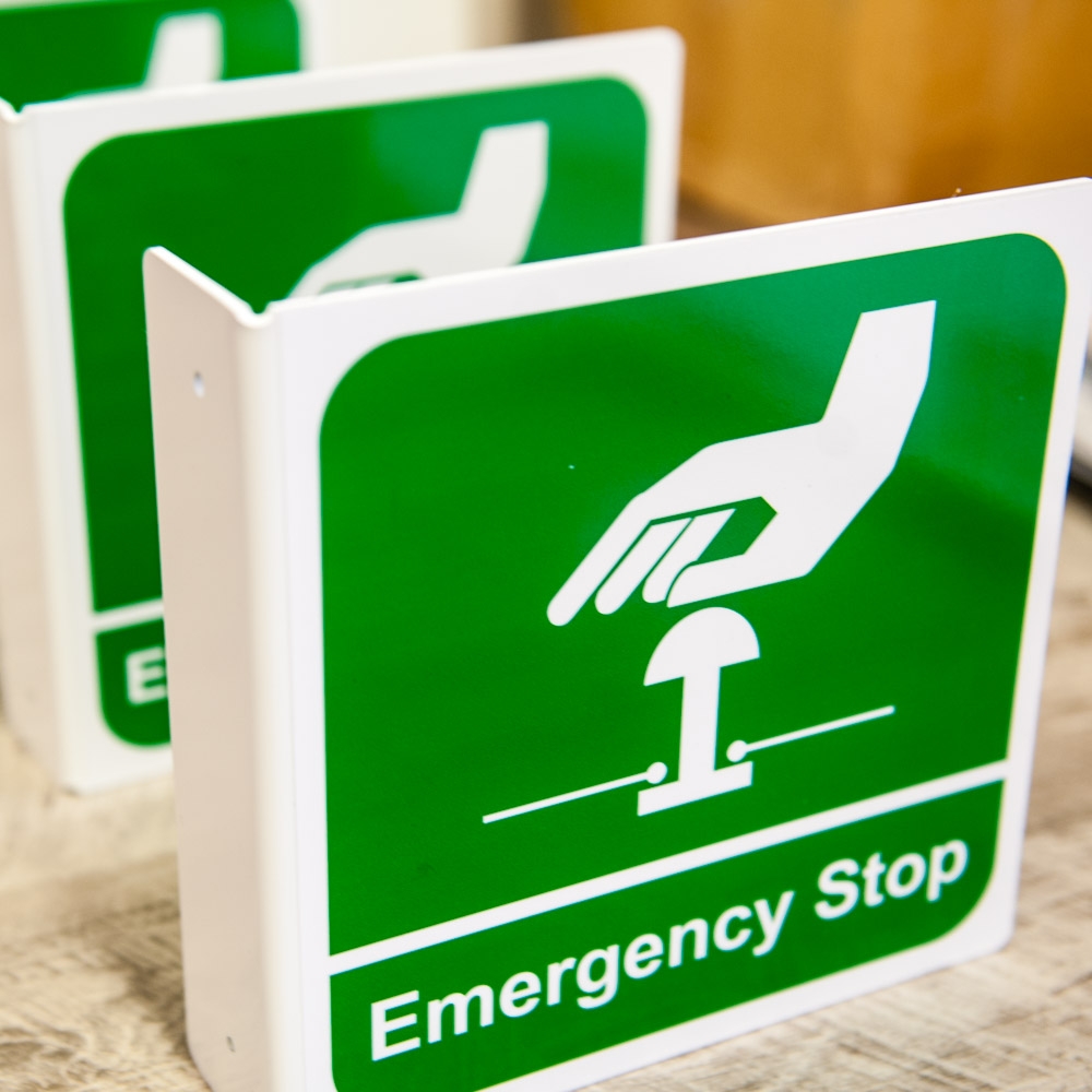 Projecting Safety Sign | Safety Signs Ireland | Wall Safety Signs