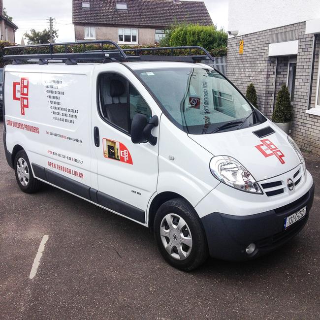 Die-Cut Vinyl Vehicle Graphics | Pat Dennehy Signs Cork