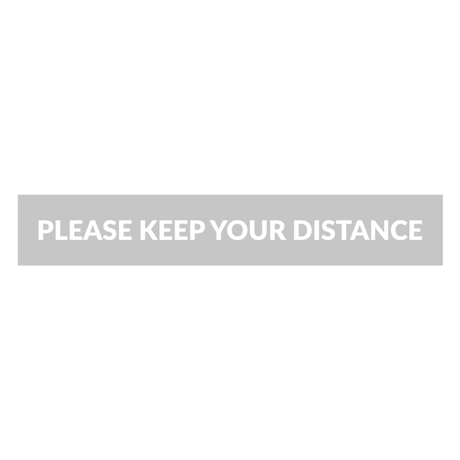 COVID-19 Please Keep your Distance Stencil Social Distancing Stencil