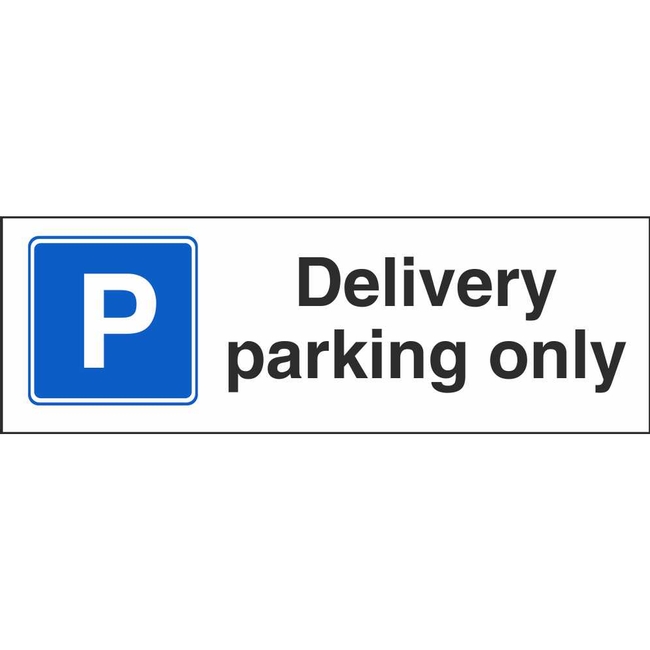 Delivery Parking Only Signs | Controlled Parking Signs Ireland