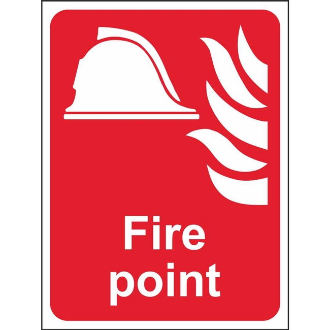 Fire Point Signs | Fire Fighting Site Safety Signs Ireland