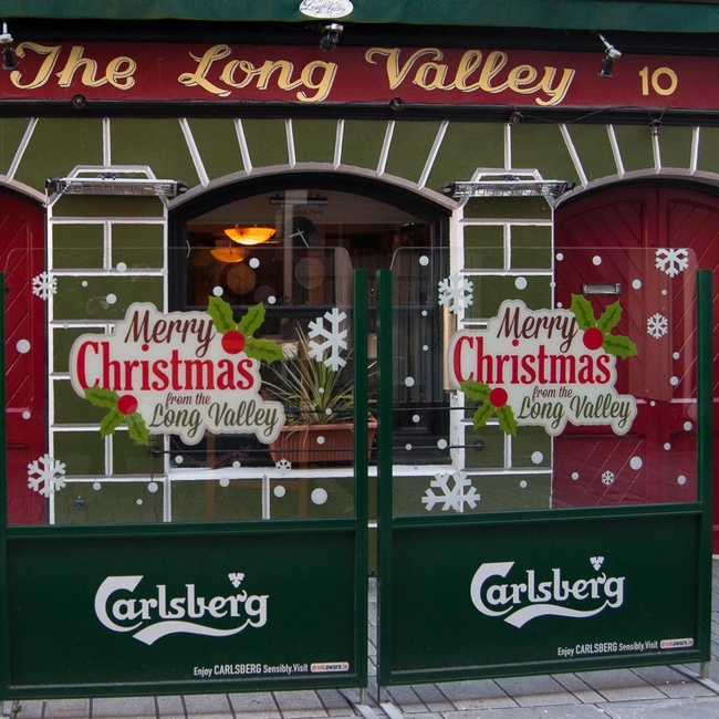Christmas Window Signage For Businesses