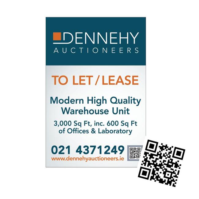 Qr Code Boards For Estate Agents Ireland | Pat Dennehy Signs Cork