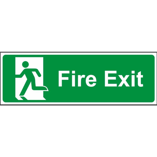 Left Fire Exit Signs | Emergency Escape Fire Safety Signs Ireland