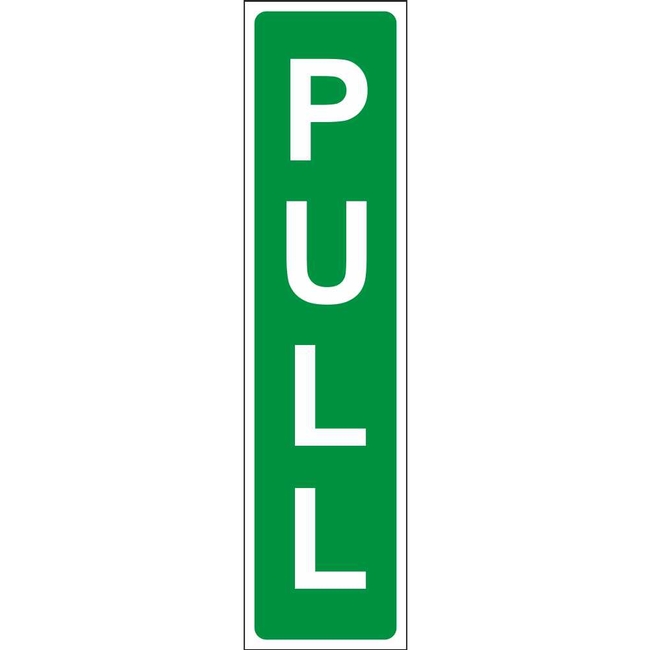Pull Fire Exit Push Pull Stickers | Emergency Escape Fire Exit Stickers