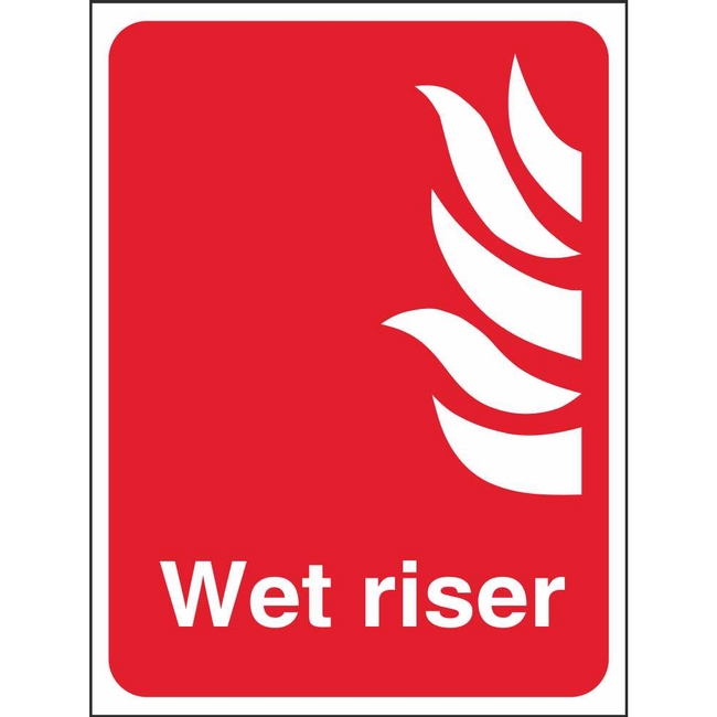 Wet Riser Signs | Fire Fighting Equipment Safety Signs Ireland