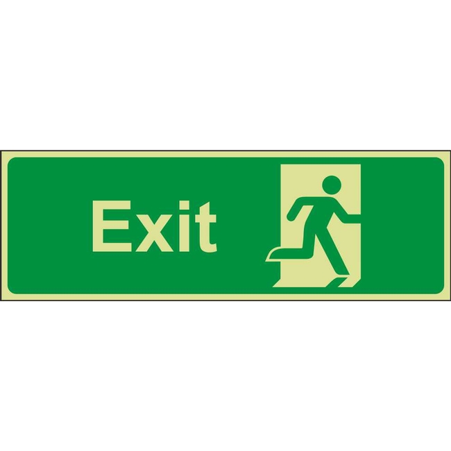 Right Exit Signs | Photoluminescent Escape Fire Safety Signs Ireland