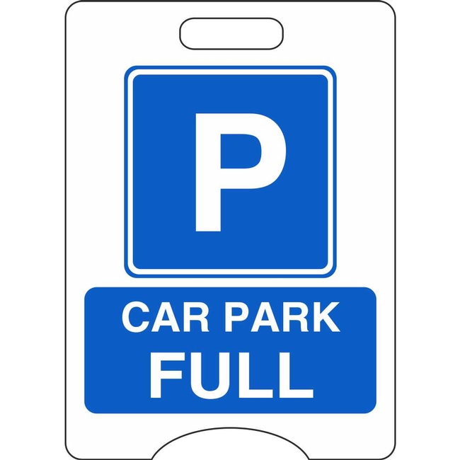 Car Park Full Free Standing Parking Safety Signs Ireland