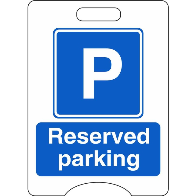 Reserved Free Standing Parking Safety Signs Ireland