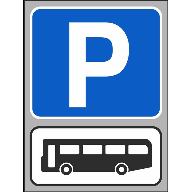 F 205 Bus Parking | Regulatory Traffic Road Safety Signs Ireland