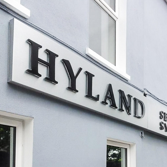 Folded Tray Signs | Pat Dennehy Signs Cork | Print Signage Company Ireland