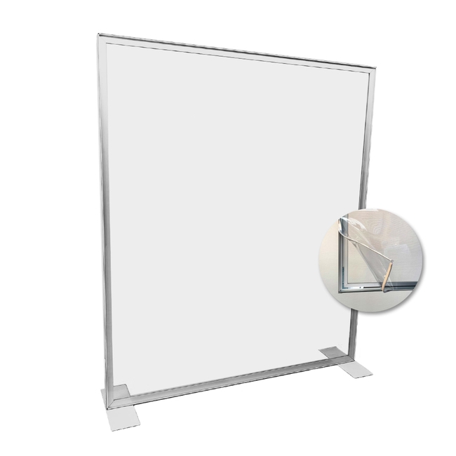Free Standing Screen Social Distancing SCreen