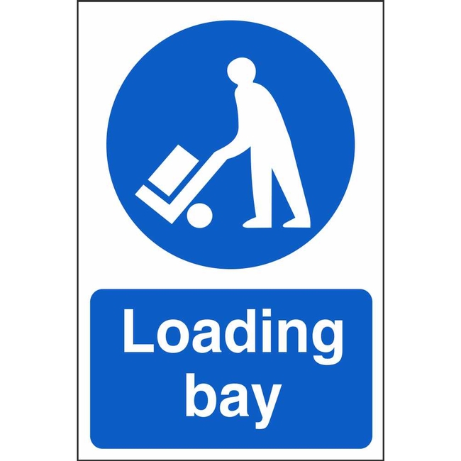 Loading Bay Signs | Mandatory Workplace Safety Signs Ireland