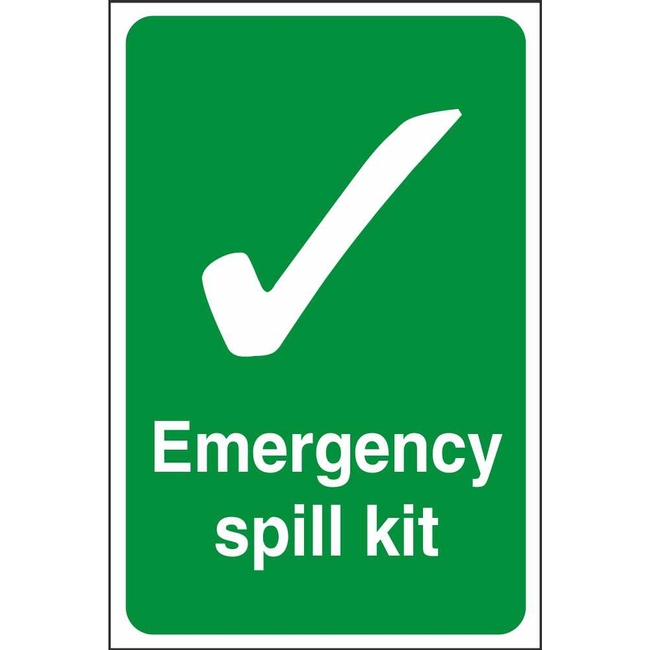 Emergency Spill Kit Signs | Safe Condition Health & Safety Signs