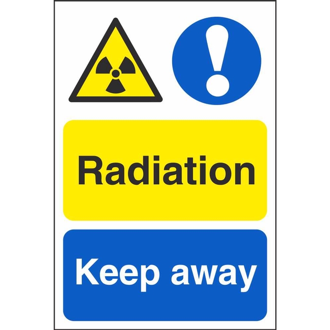 Radiation Keep Away Radiation Hazard Signs | Workplace Safety Signs