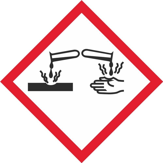 Corrosive GHS Pictogram Labels | GHS Hazard Industrial Safety