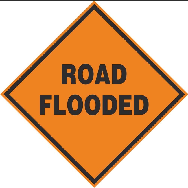 Road Flooded Signs | Roadworks Safety Signs Ireland | PD Signs