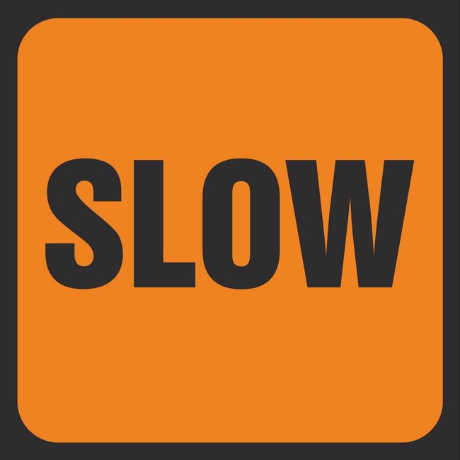 Slow Signs | Road Traffic Management Signs Ireland | PD Signs