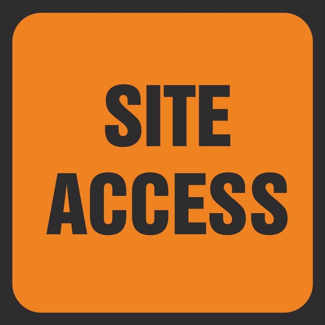 Site Access Signs | Road Traffic Management Safety Signs Ireland