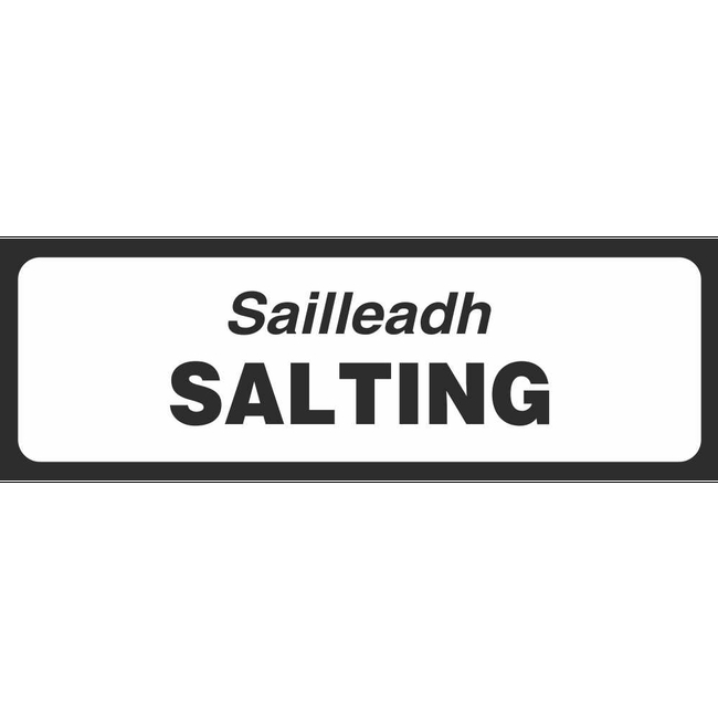 P 082l Salting | Supplementary Road Safety Signs Ireland