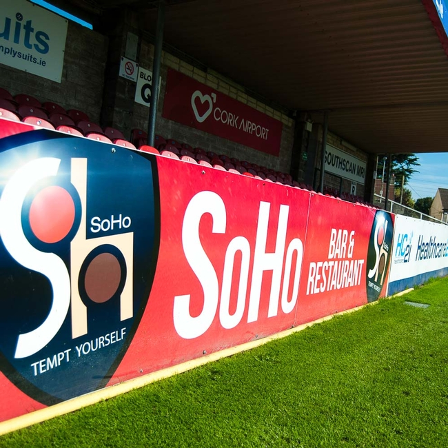 Pitch Side Advertising Signs - Cork, Kerry, Limerick, Dublin..Ireland