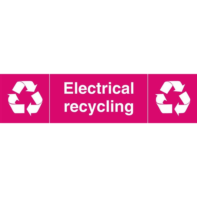 Electrical Landscape Waste Recycling Signs