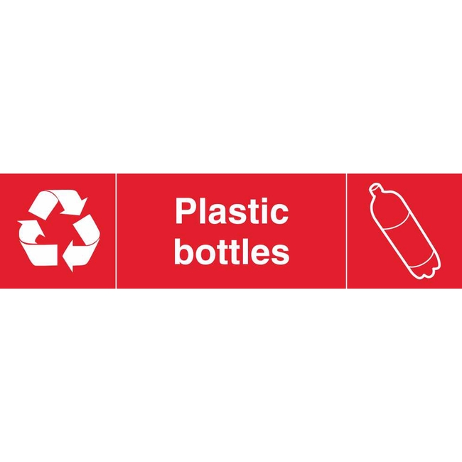 Plastic Bottles Landscape Plastic Waste Recycling Signs Ireland