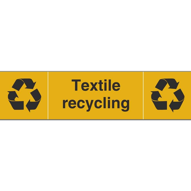 Textile Landscape Textile Waste Recycling Signs Ireland
