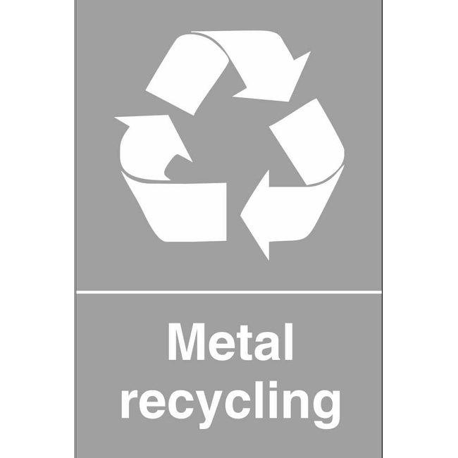 Metal Waste Recycling Signs | Environmental Safety Signs Ireland
