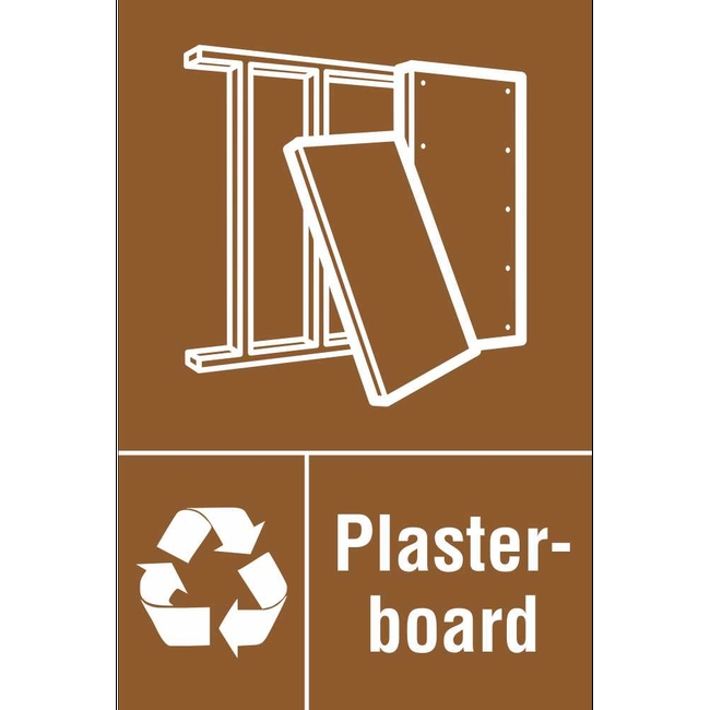 Plasterboard Building Waste Recycling Signs Ireland